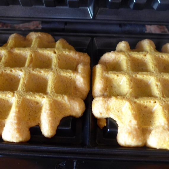 Waffles mais simples do mundo - A Pitada do Pai