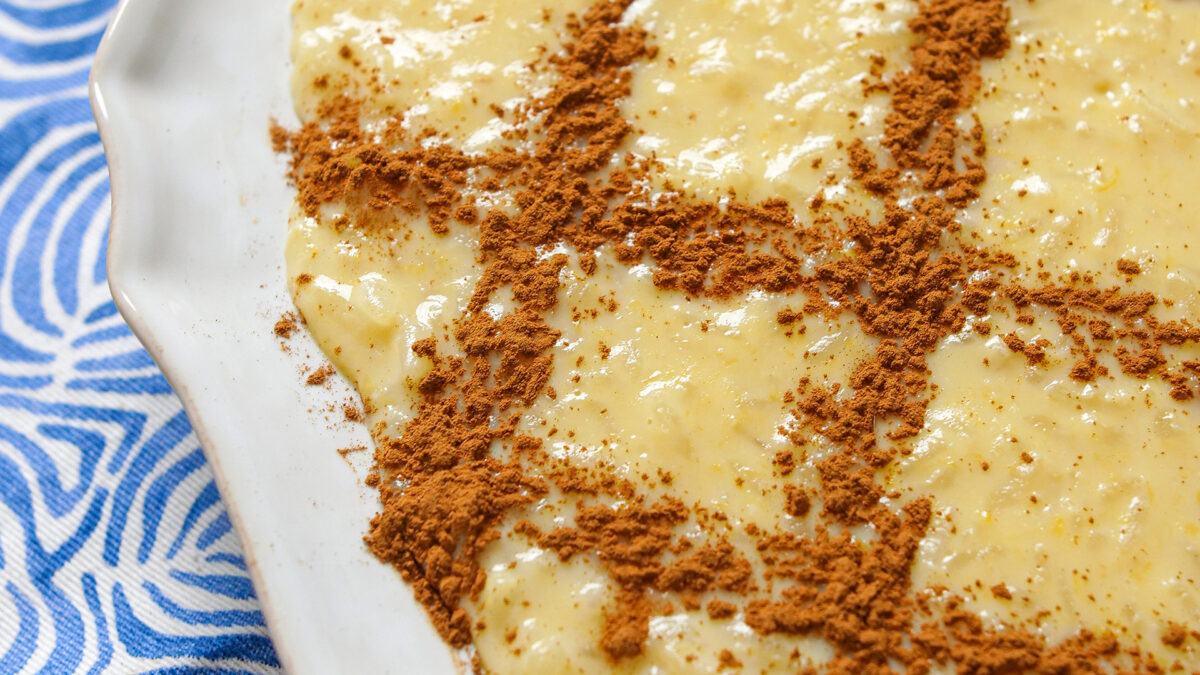 Arroz doce - A Pitada do Pai